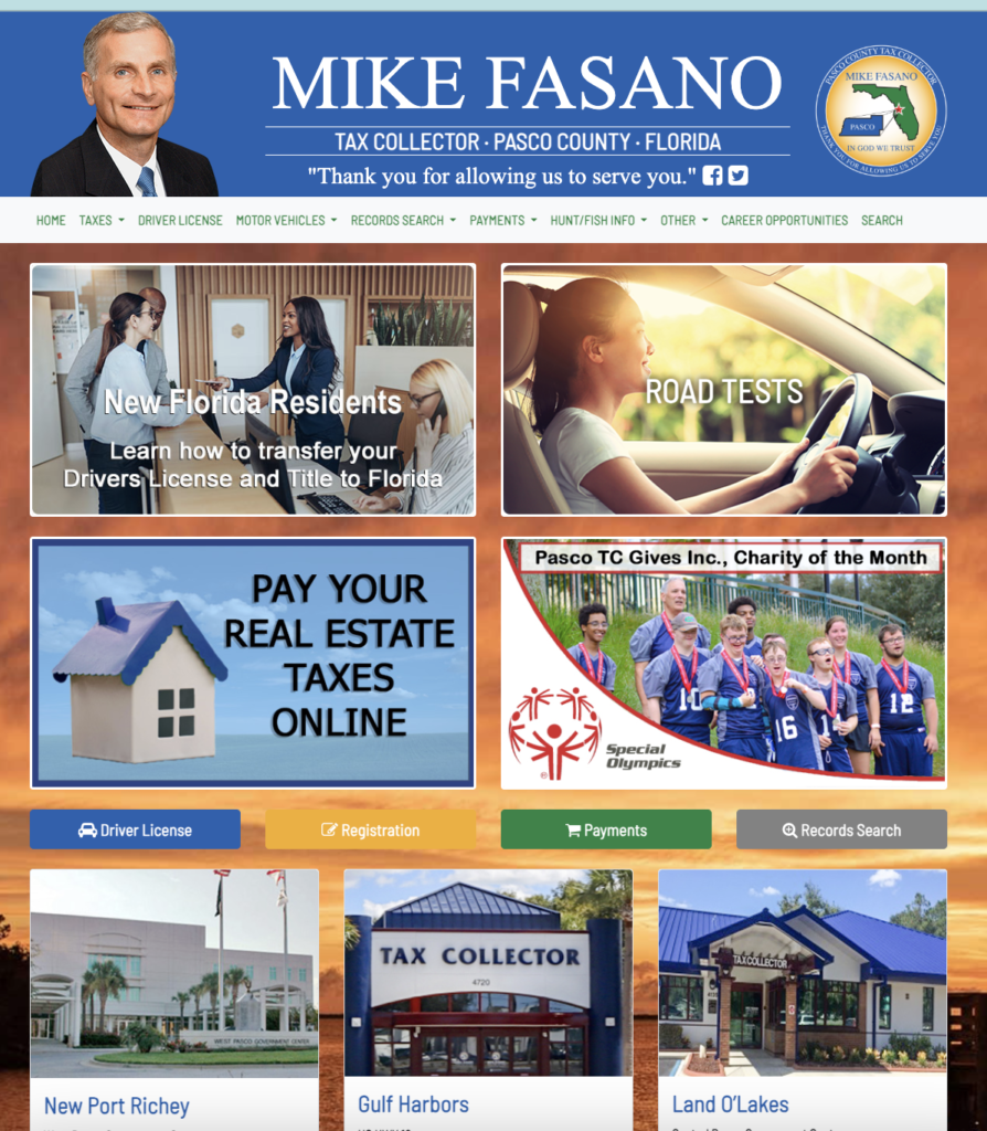 Pasco County Tax Collector 2026